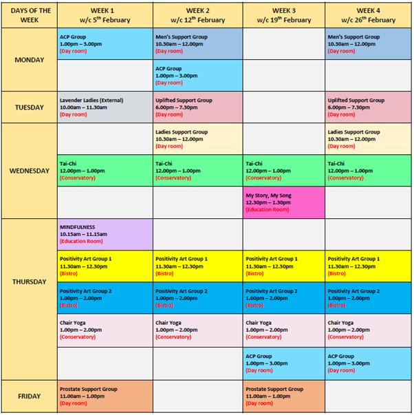 Activities | South Bucks Hospice